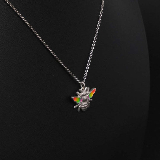 Nouveau Jewellers | Solid Silver Pride Manchester Bee Necklace